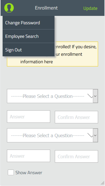 How to change password?